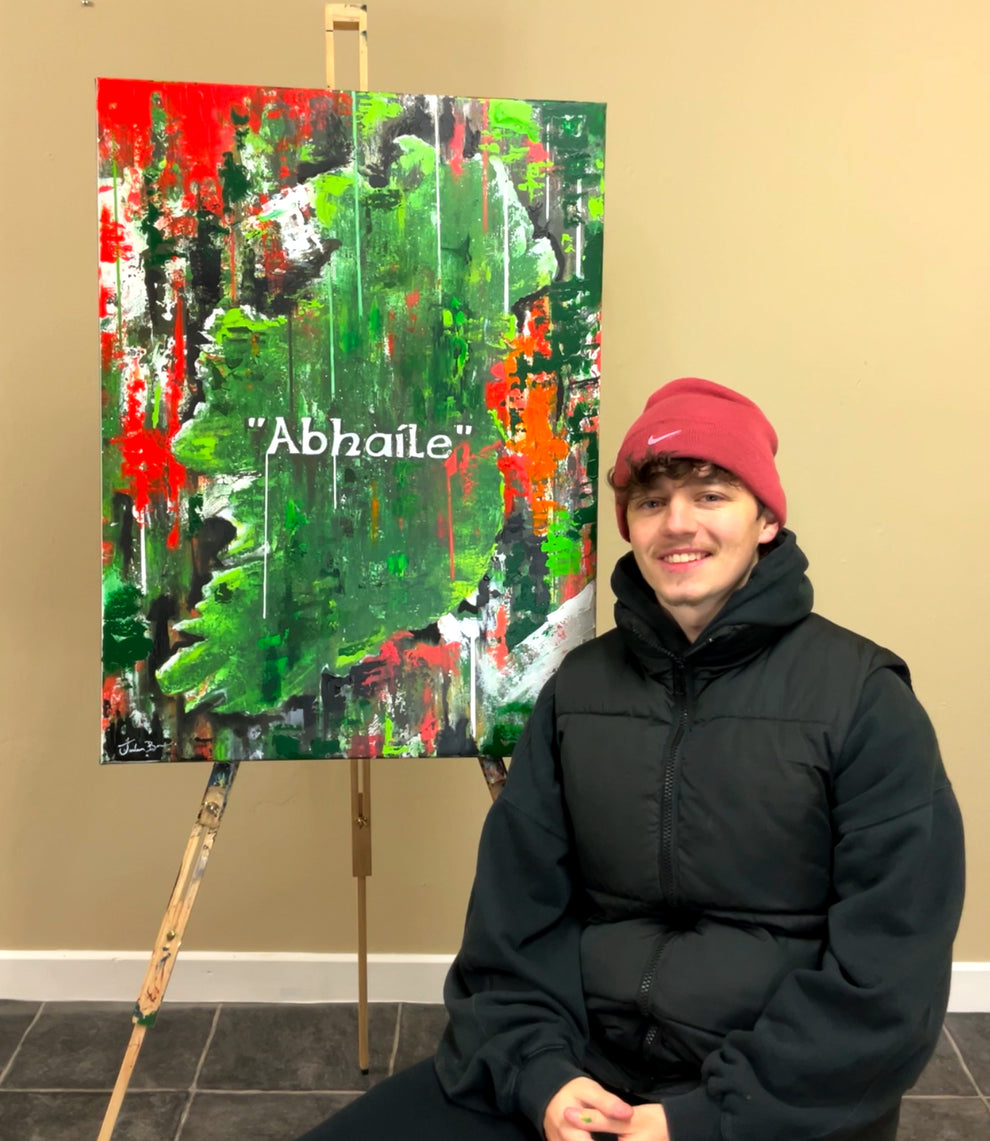 "Home" 80cm x 60cm – Jordan Breen Art